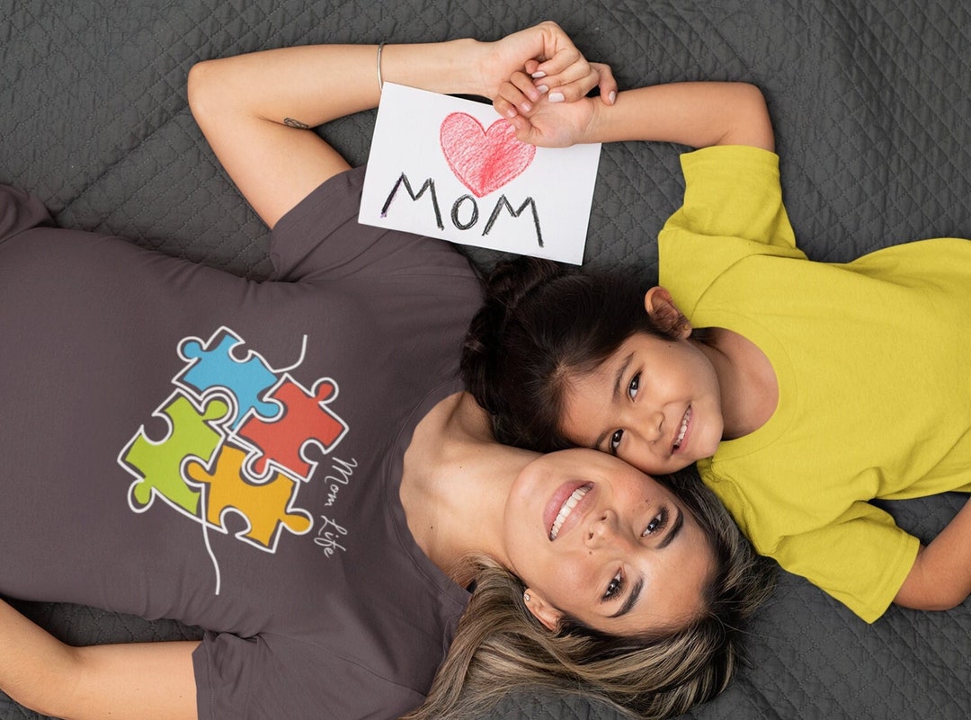 Autism Mom Life T-shirt,mom Life , Mother's Day Shirt , Autism ...
