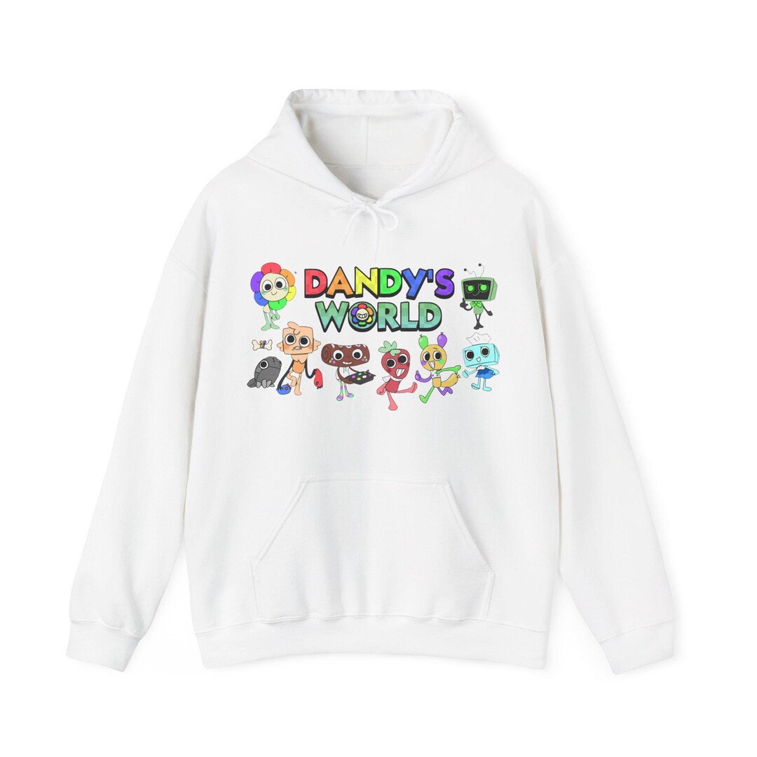 Dandy's World Hoodie - Fun & Colorful Unisex Sweatshirt, Cozy Gift for ...
