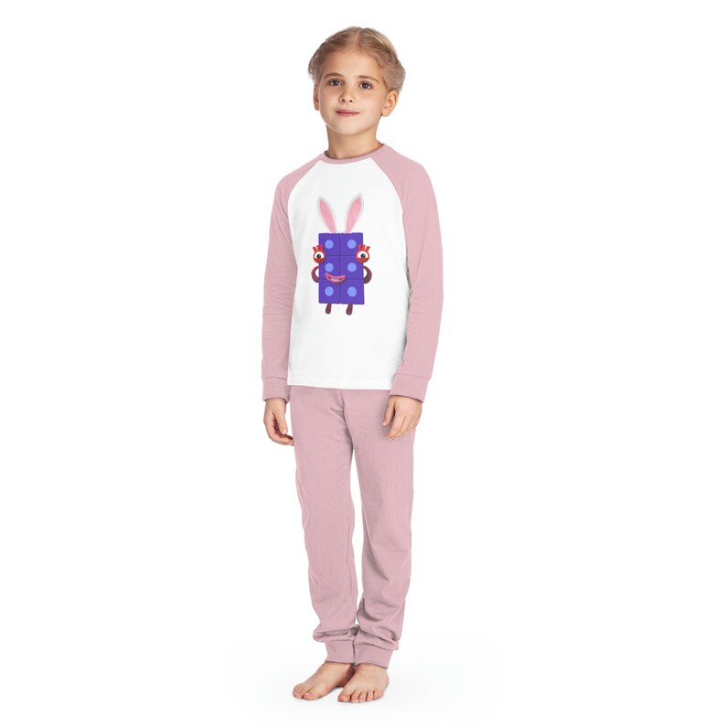 Numberblocks Number 6 Easter Ears Kids' Pajama Set - Etsy UK