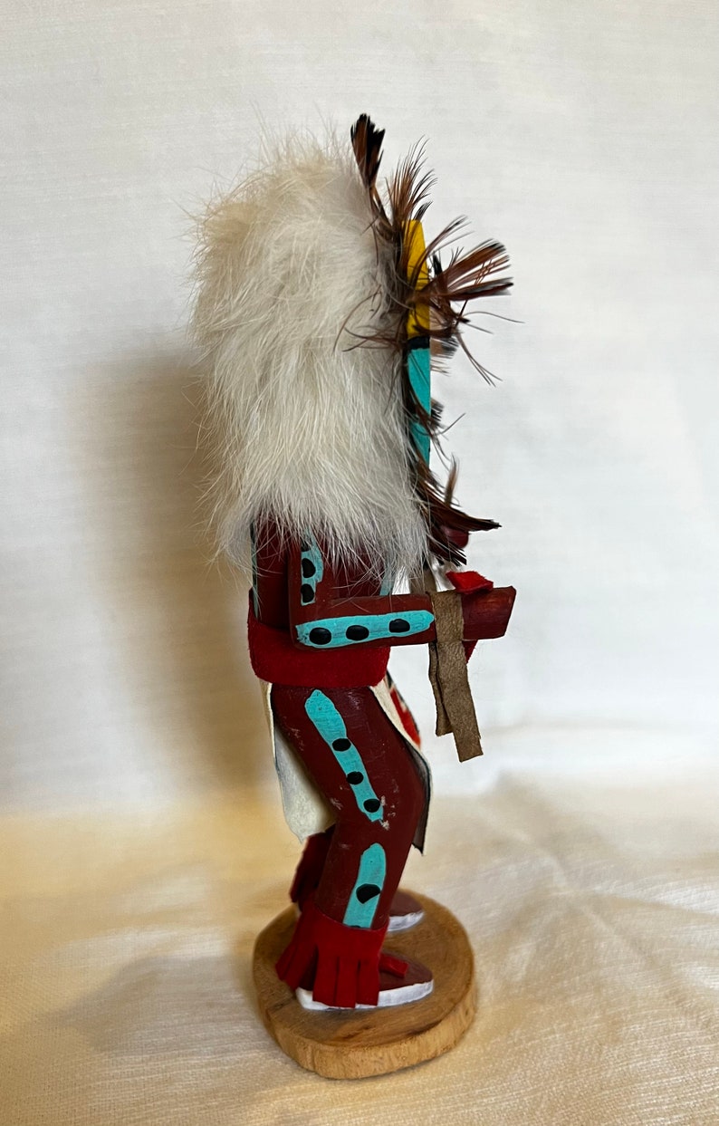 Handmade Hand Painted Indigenous Doll "eagle" Kachina Southwest Home ...