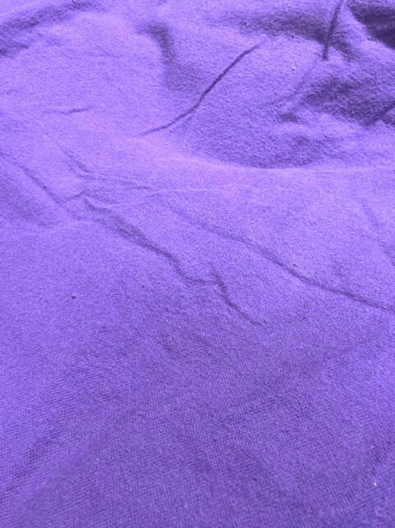 Luxurious Dark Purple Flannel Fabric - Cozy, Soft, and Perfect for Any ...