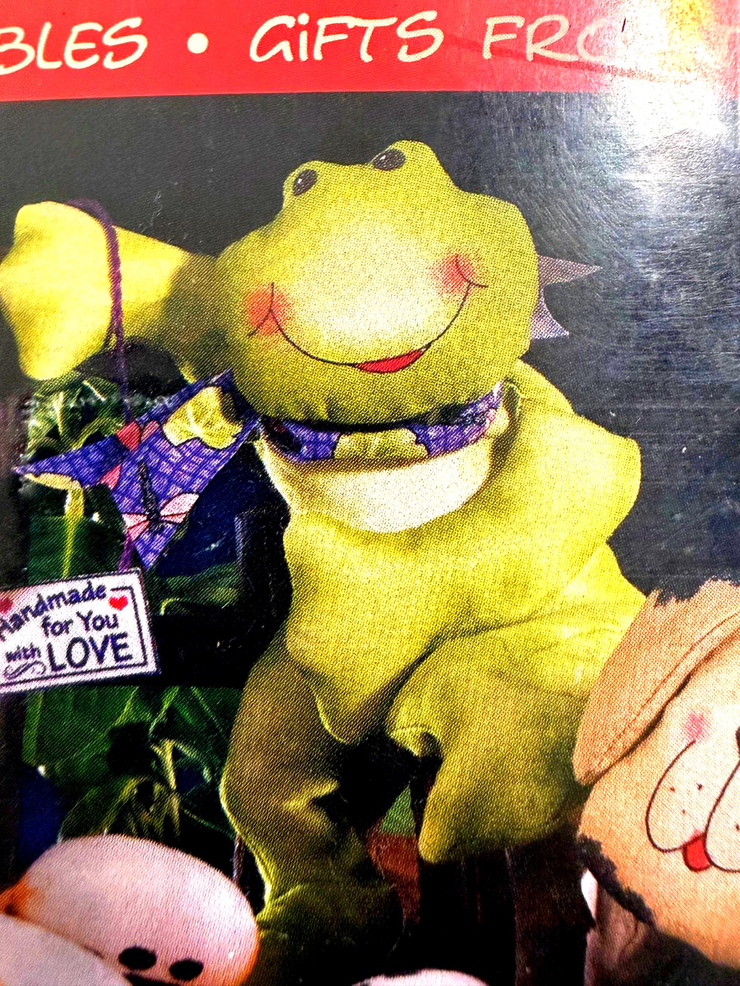 Dimensions Bud the Frog Craft Kit - Create Your Own Adorable Plush ...