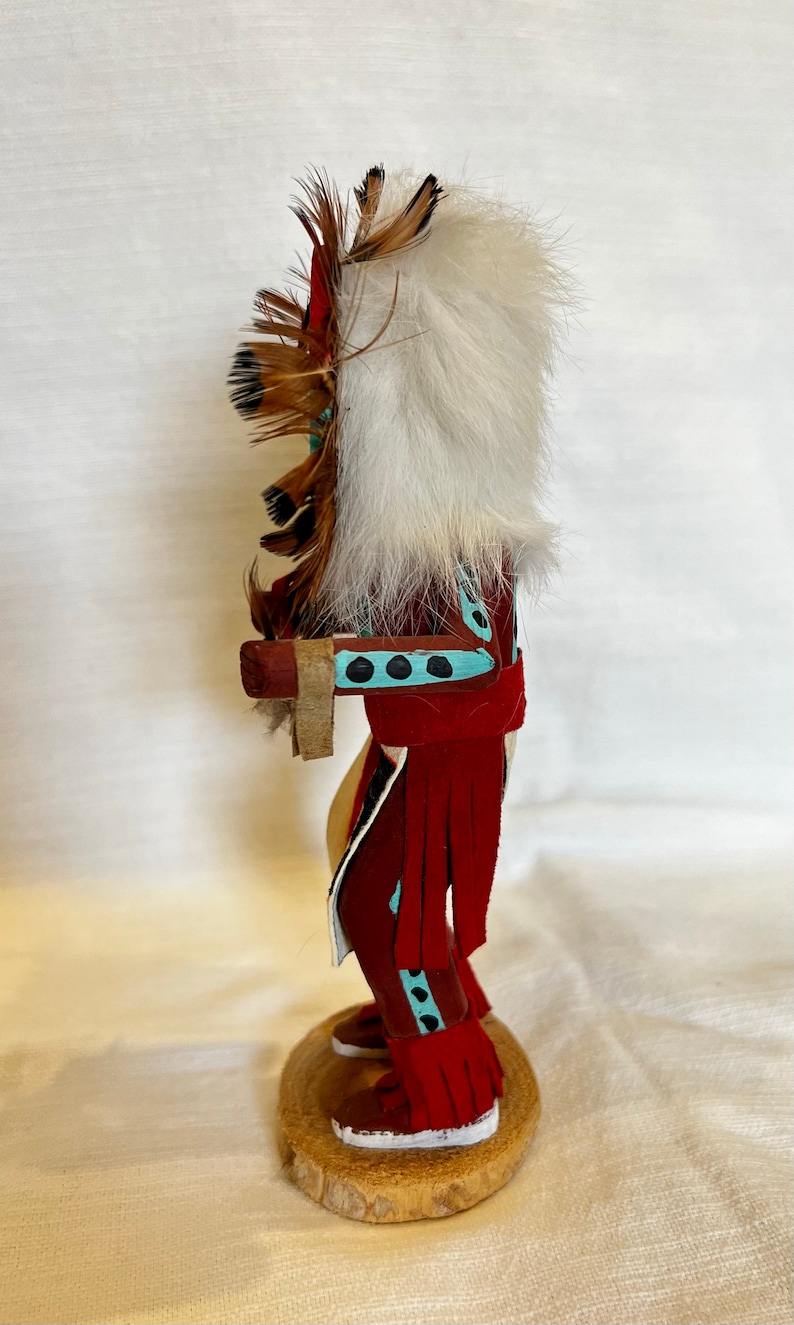 Handmade Hand Painted Indigenous Doll "eagle" Kachina Southwest Home ...