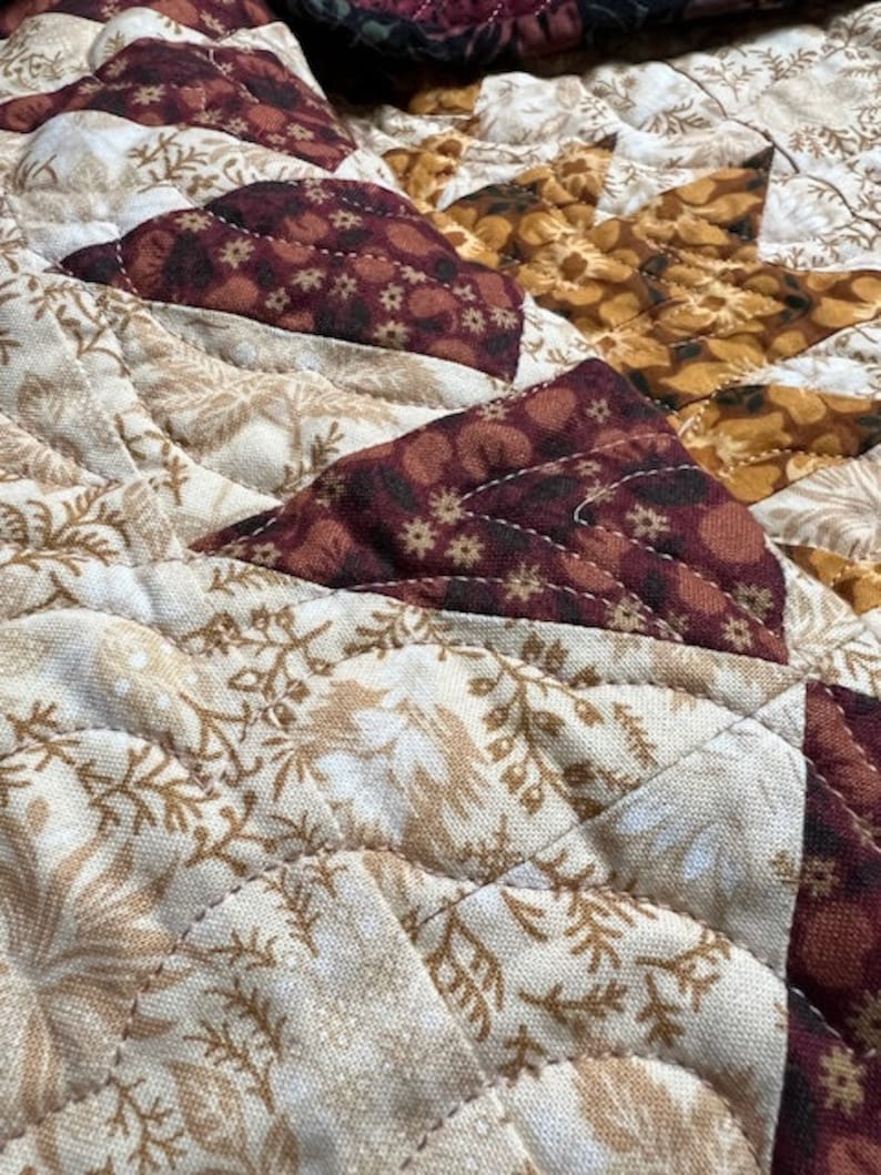 Thimbleberry Quilt / Thimbleberry Fabric and Pattern / Queen Size Quilt ...