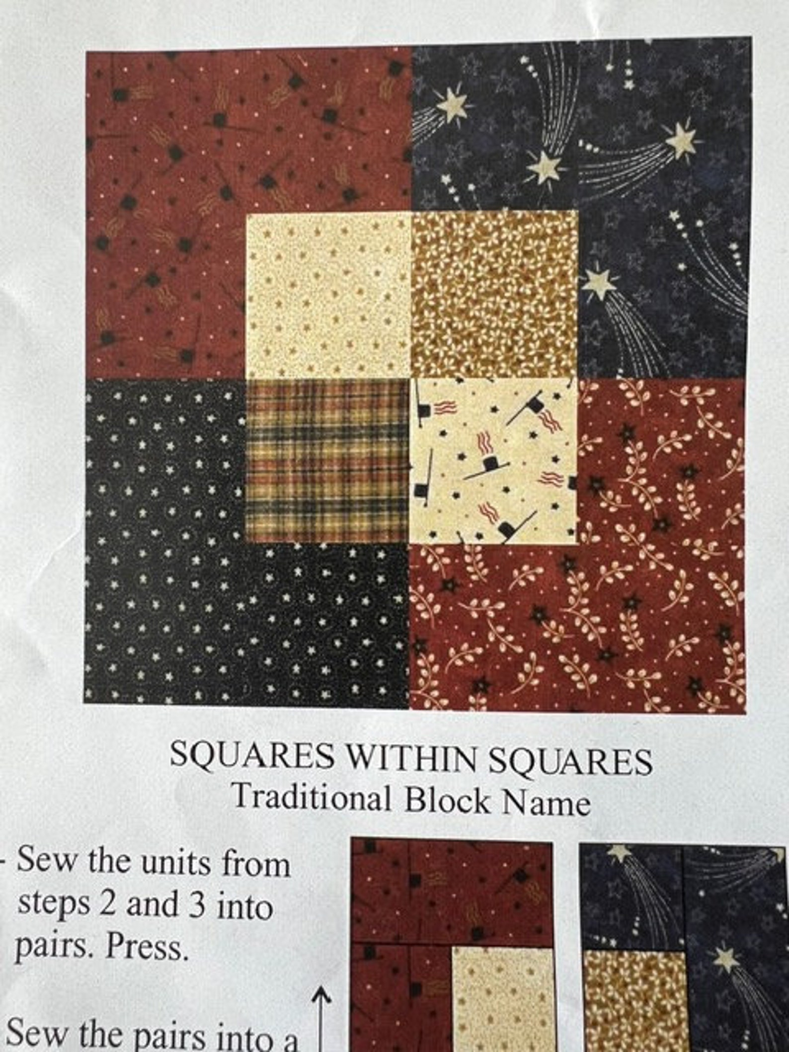 Crafting Excellence: Glory Be Block by Connecting Threads - Etsy