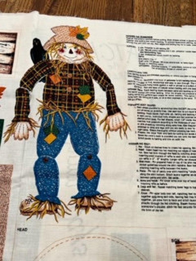 DIY Patches Scarecrow Stuffed Doll / DIY Halloween Scarecrow Home ...