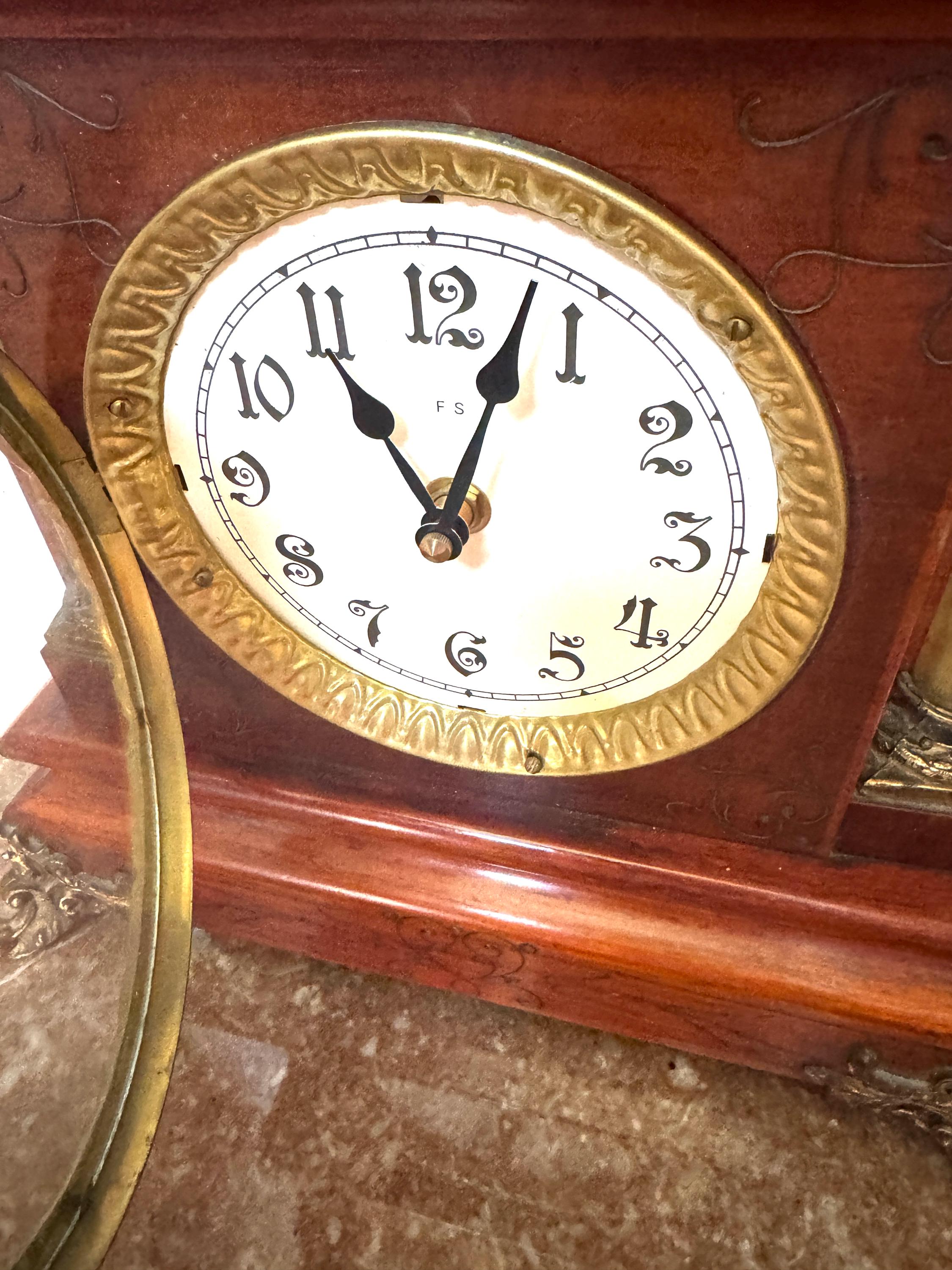 Seth Thomas Adele Adamatine Mantel Refurbished Clock 1904 - Etsy