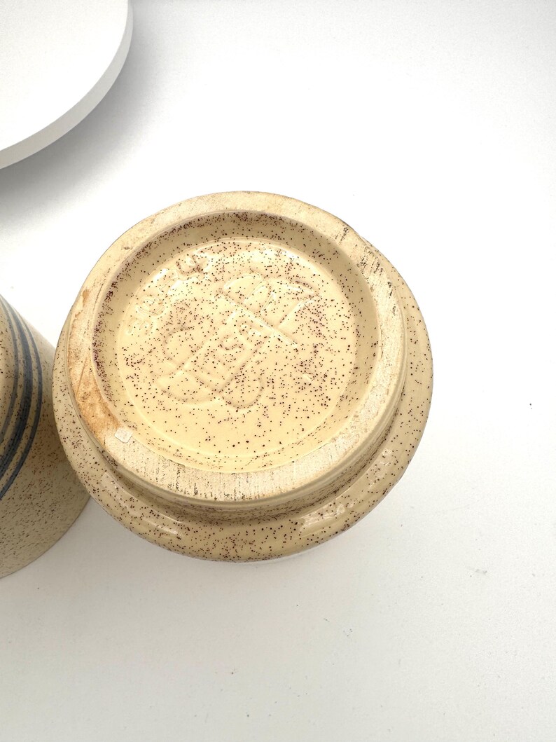Cookson Pottery Stoneware Cache Pots – Ohio Pottery,set of 2 Form 30-4 ...