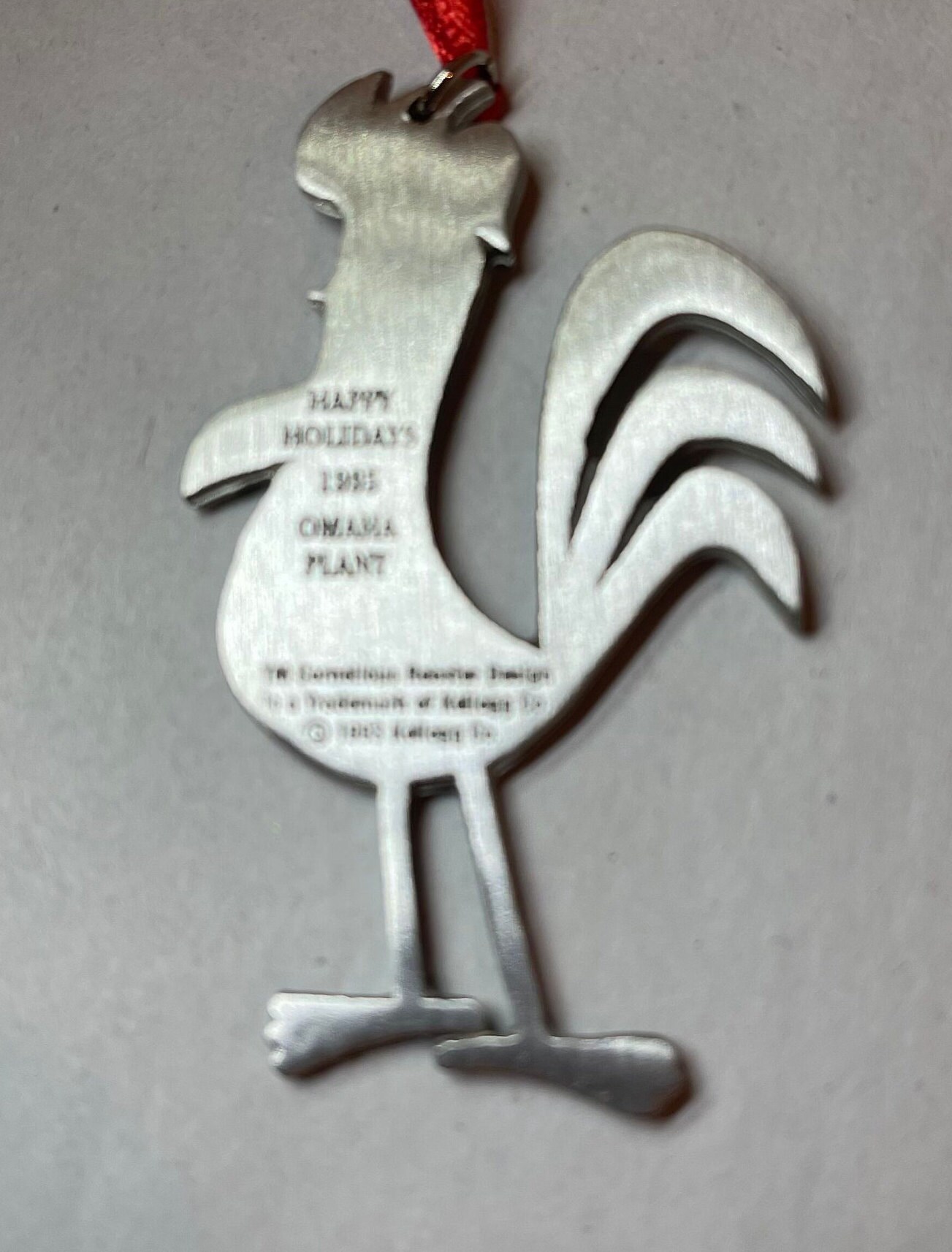 Corn Flakes Rooster (#2) 1995 Pewter Ornament - Etsy