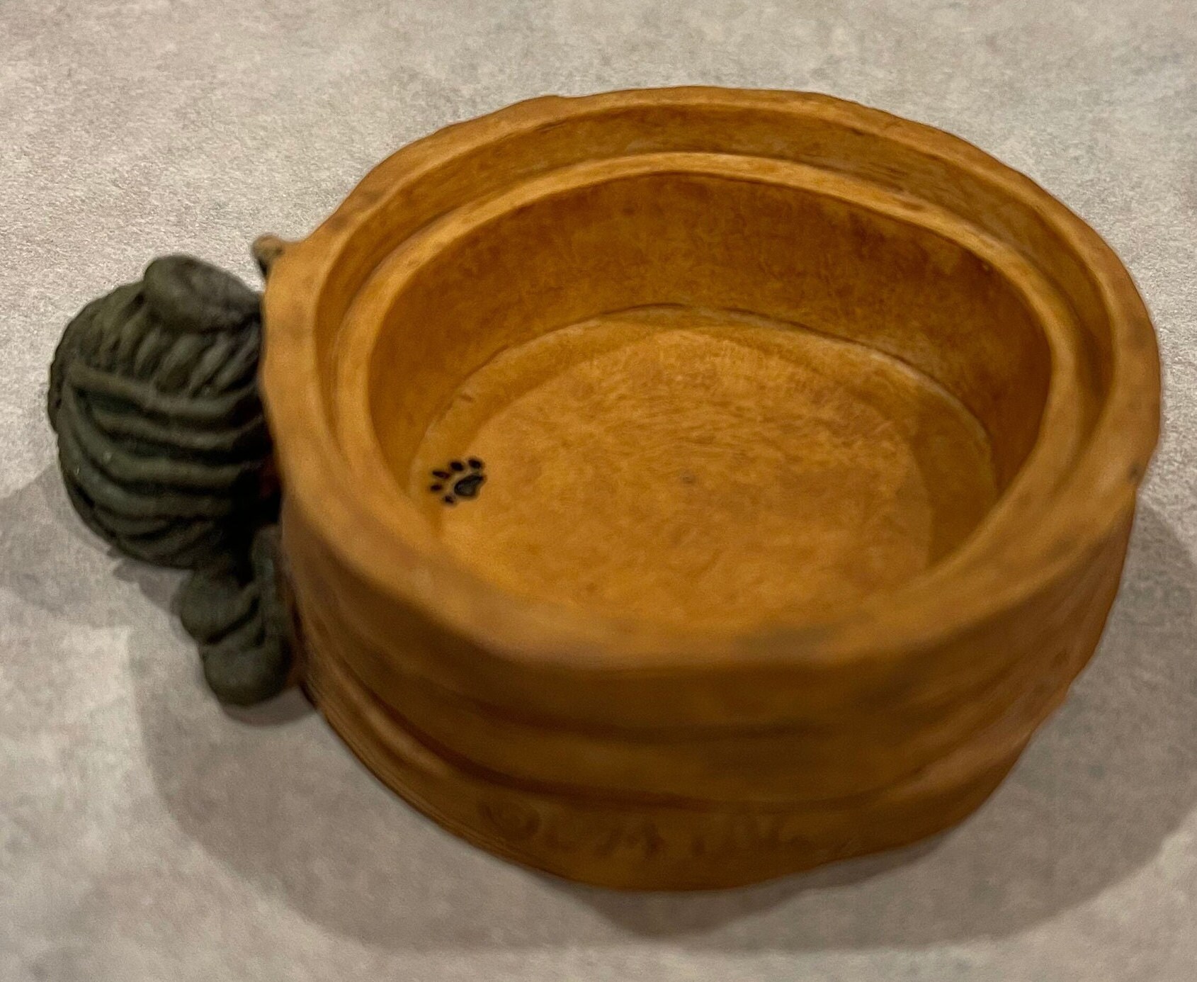 Boyds Bear Bearstone Cookie Catberg...knittin Kitten ©1994 2250 - Etsy