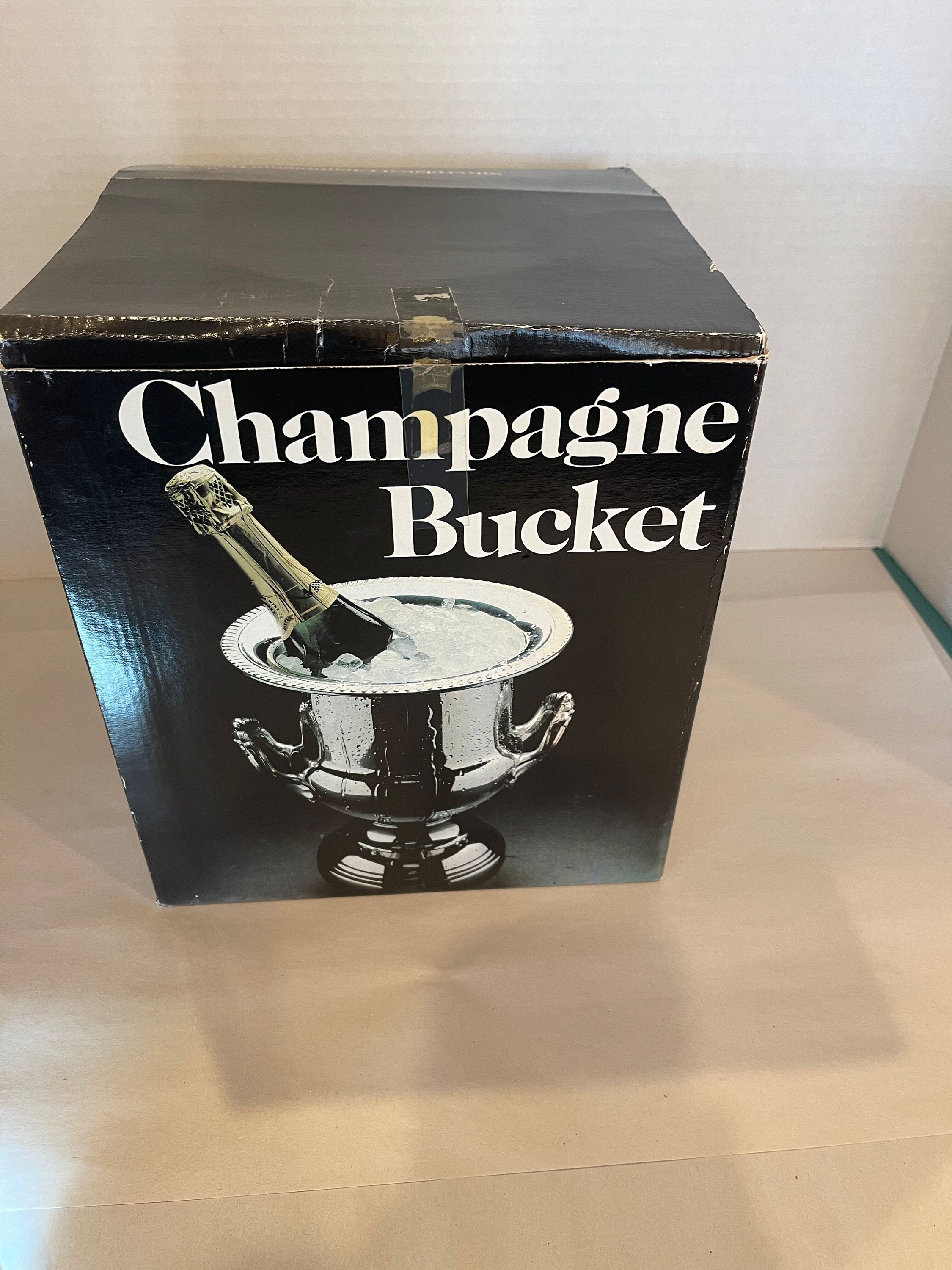 Champagne Bucket, Wine Bucket, Trophy Vintage 1995 Made in Indonesia - Etsy