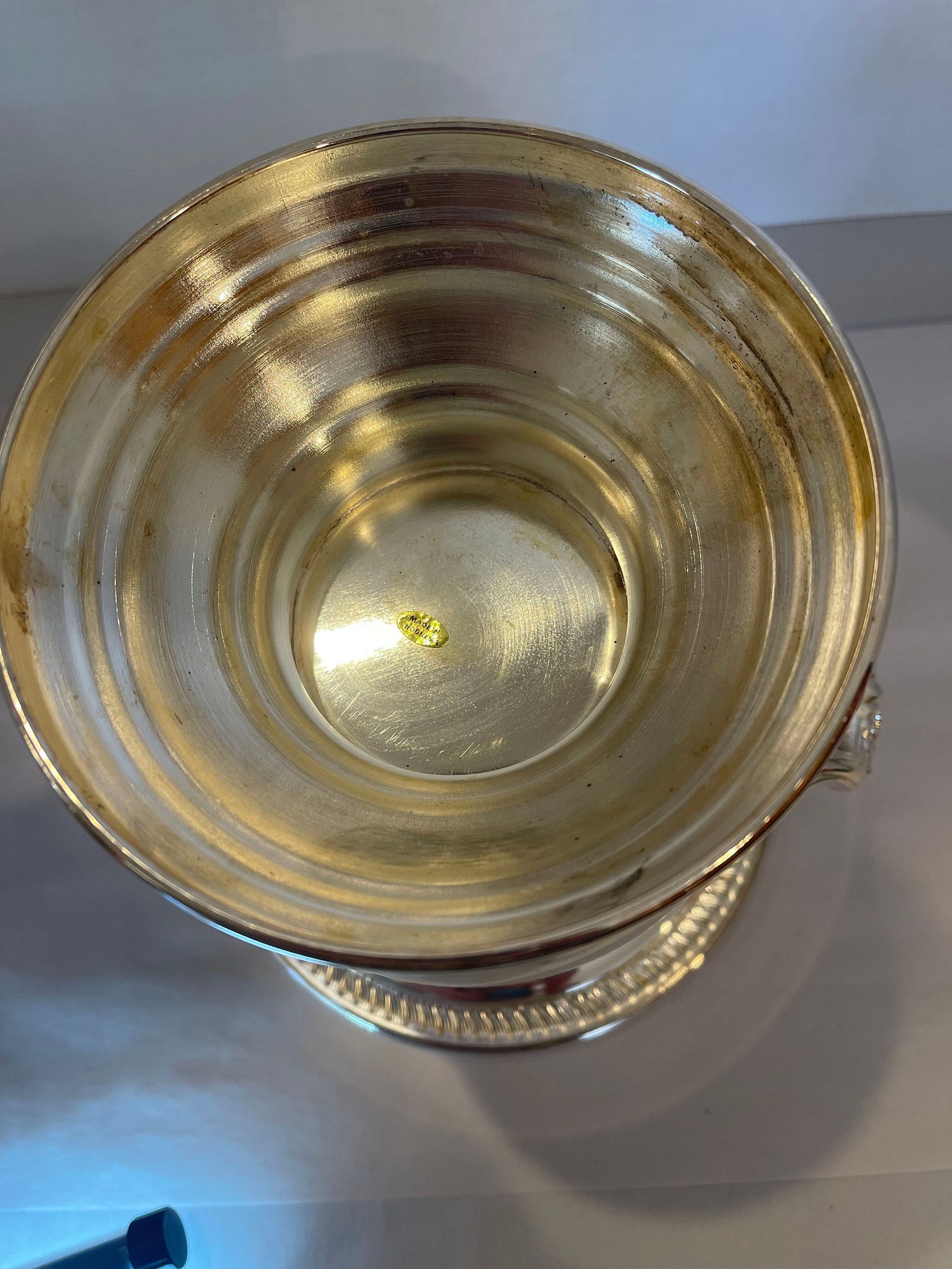 Champagne Bucket, Wine Bucket, Trophy Vintage 1995 Made in Indonesia - Etsy