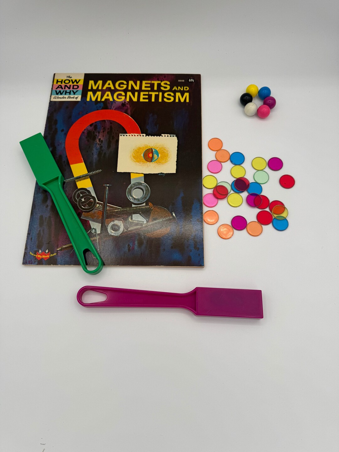 Magnets & Magnetism Set With Book From ©1971 - Etsy