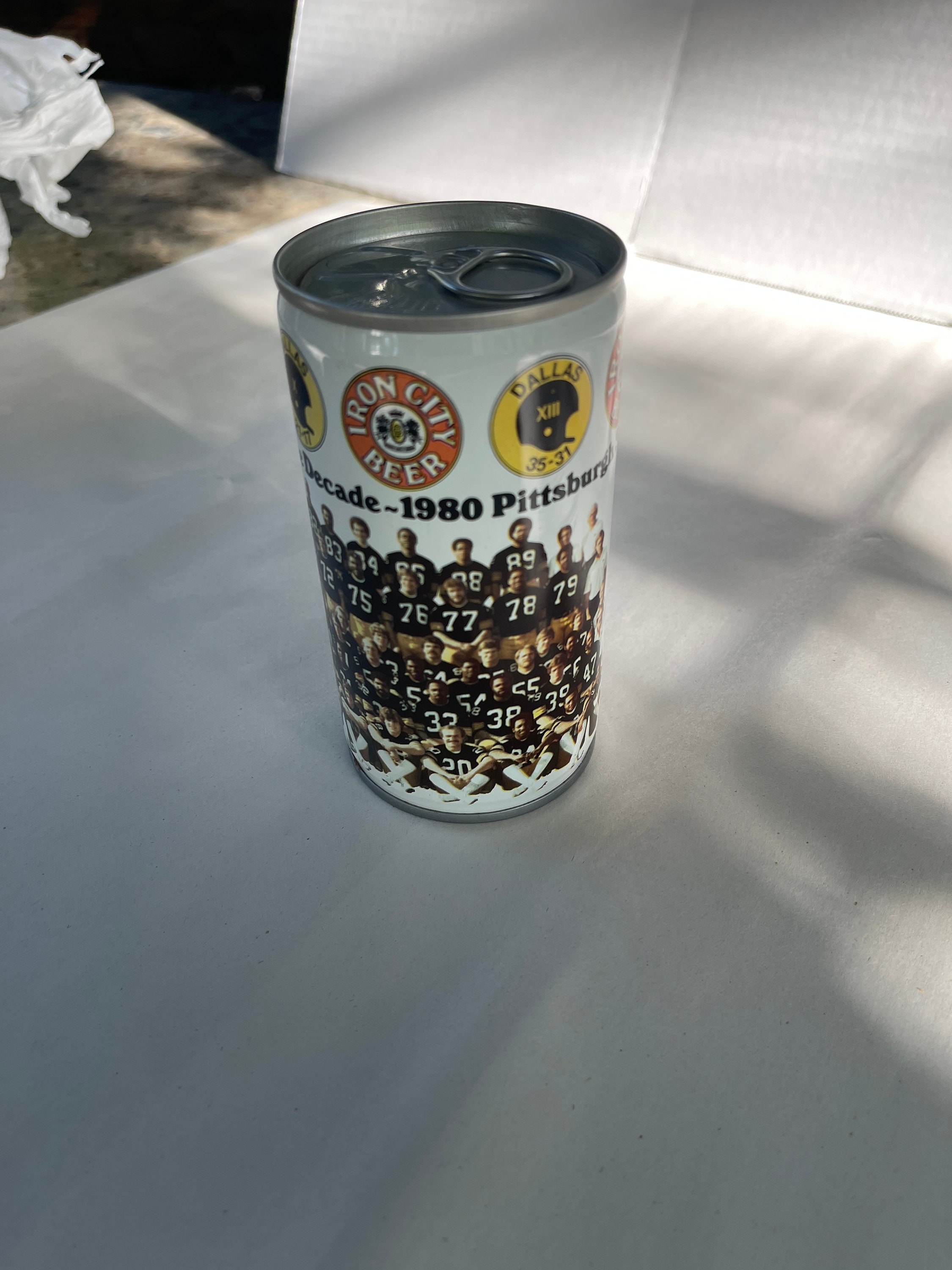 1980 Pittsburgh Steelers Iron City Can and a Bonus Can - Etsy