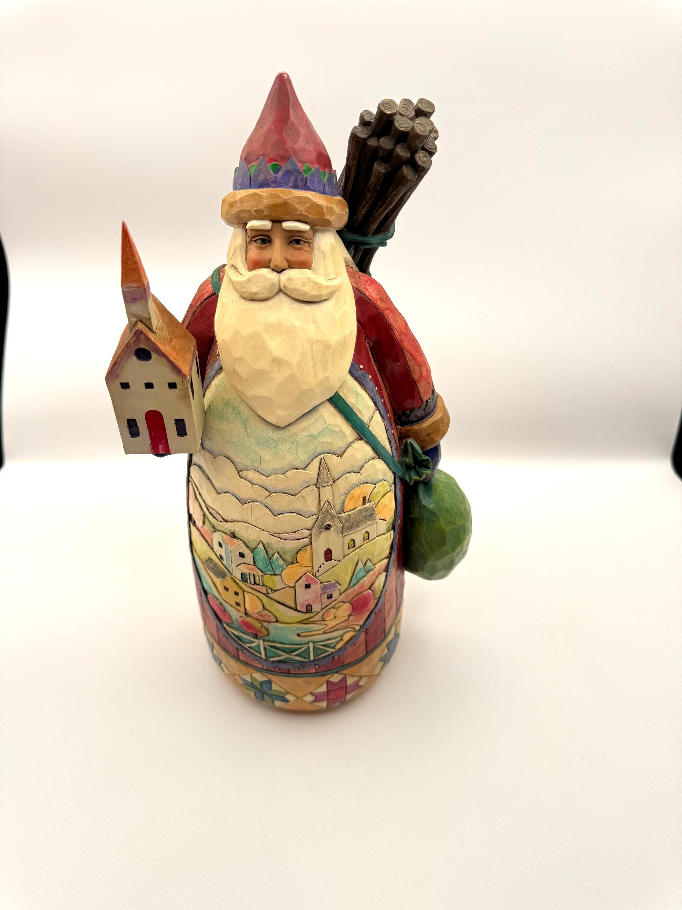 Santa Music Box O Come, All Ye Faithful - Etsy