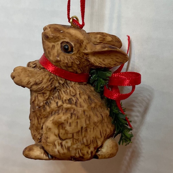 Bunny Ornament - Etsy