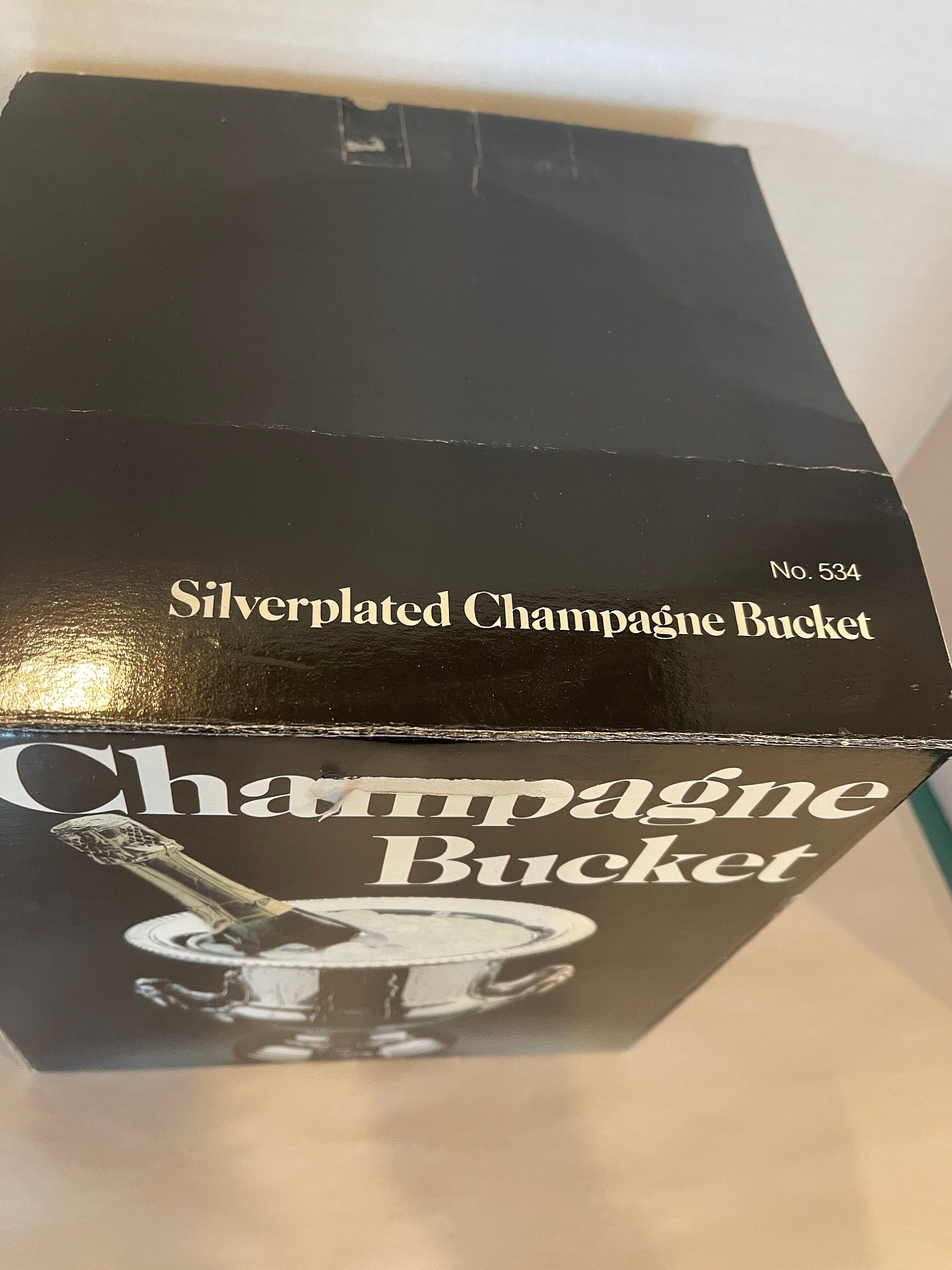 Champagne Bucket, Wine Bucket, Trophy Vintage 1995 Made in Indonesia - Etsy