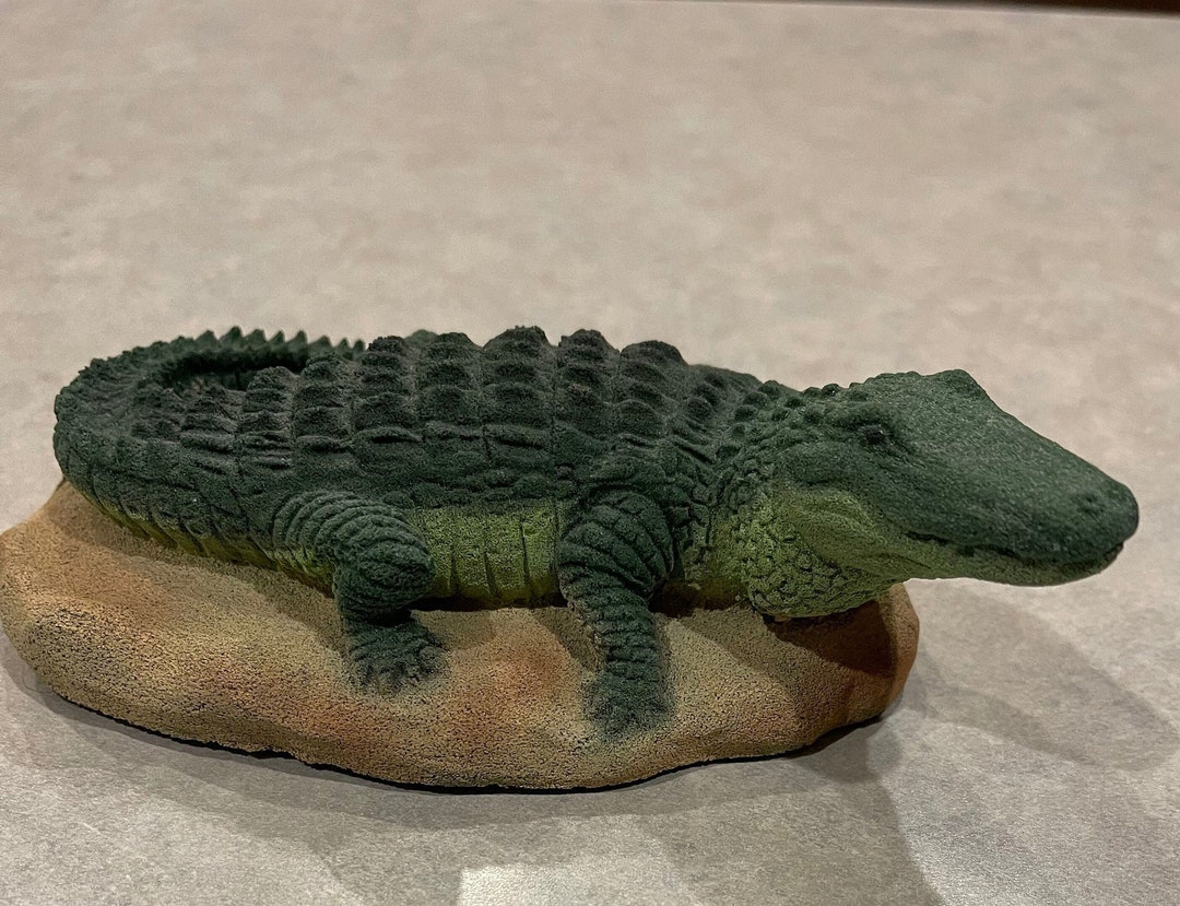 Alligator "it's Sand Sculpture" About 1993 Made in Florida - Etsy