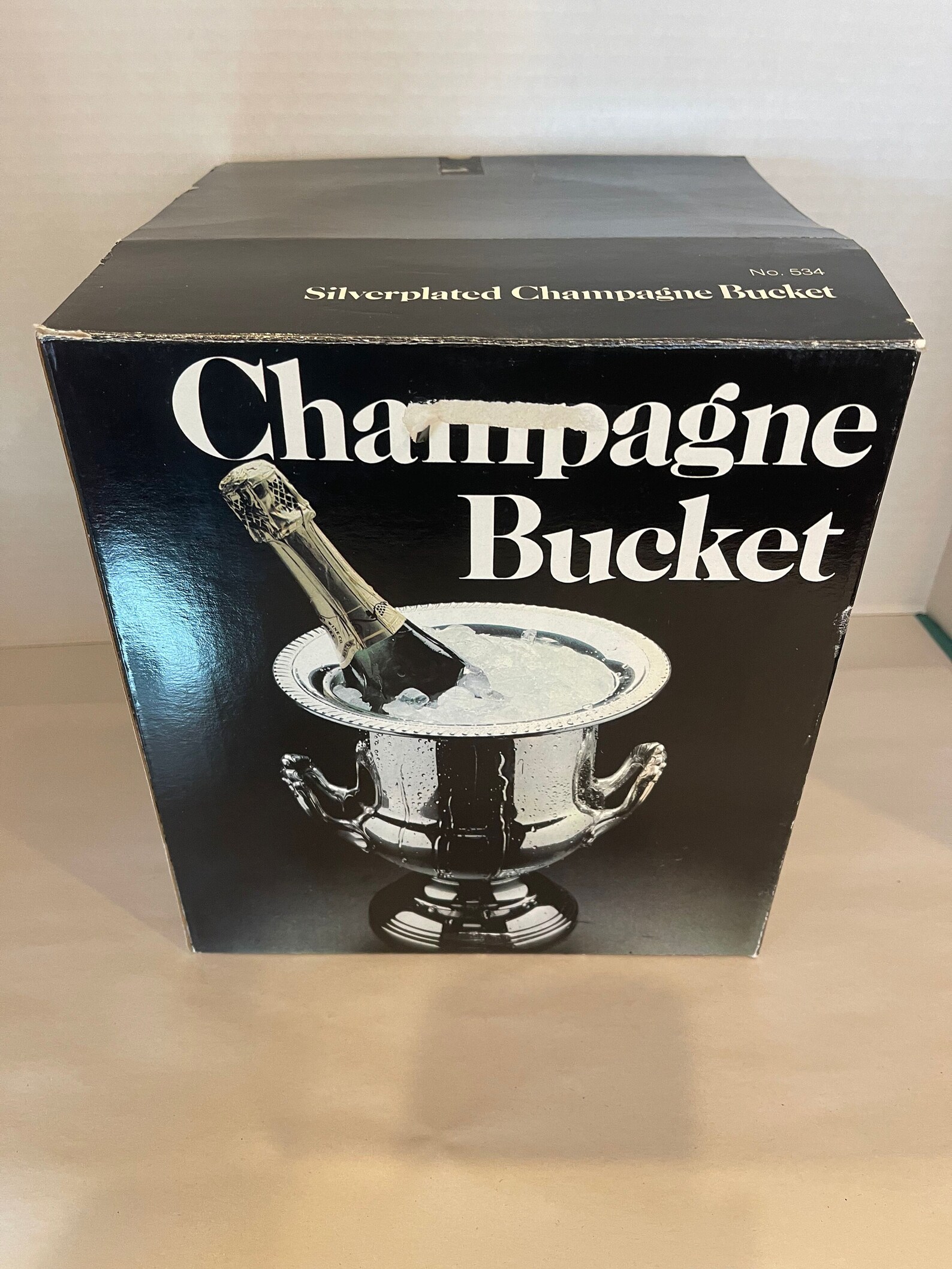 Champagne Bucket, Wine Bucket, Trophy Vintage 1995 Made in Indonesia - Etsy