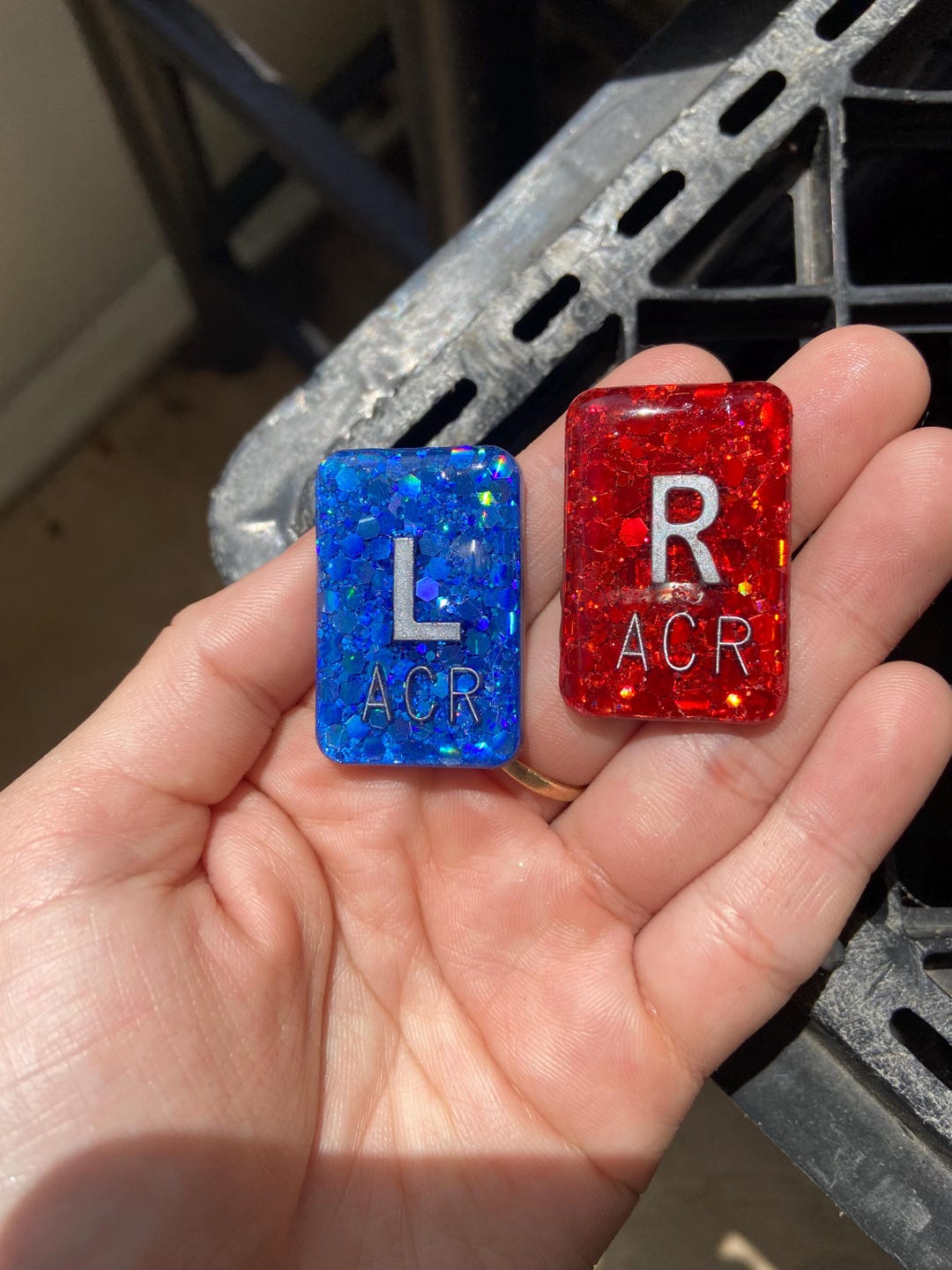 Blue and Red Classic X Ray Markers Radiology Rad Tech Markers Student ...