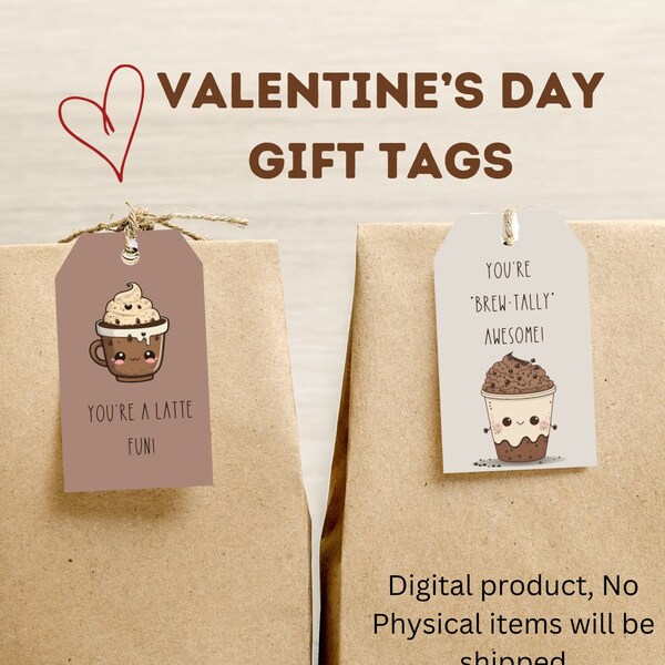 Coffee Gift Tag - 60+ Gift Ideas for 2024