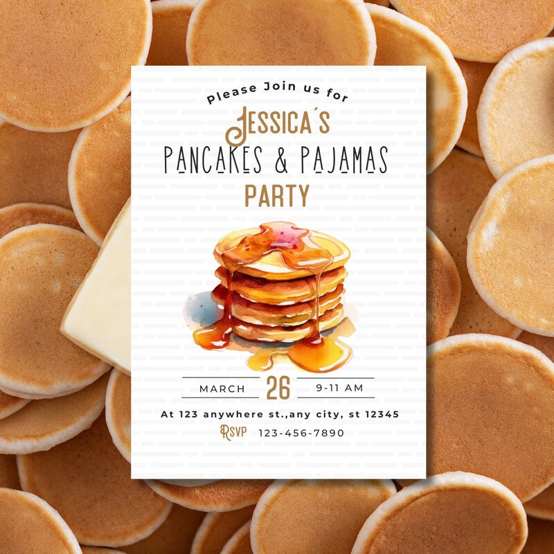 Pancake Party - Etsy