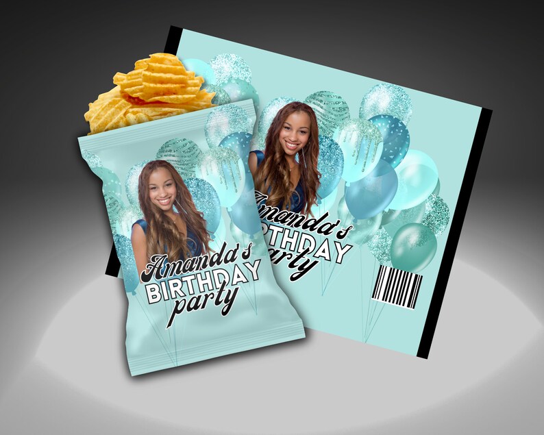 Personalized Chip Bags, Custom Chip Bag Party Favor, Chip Bag Labels ...