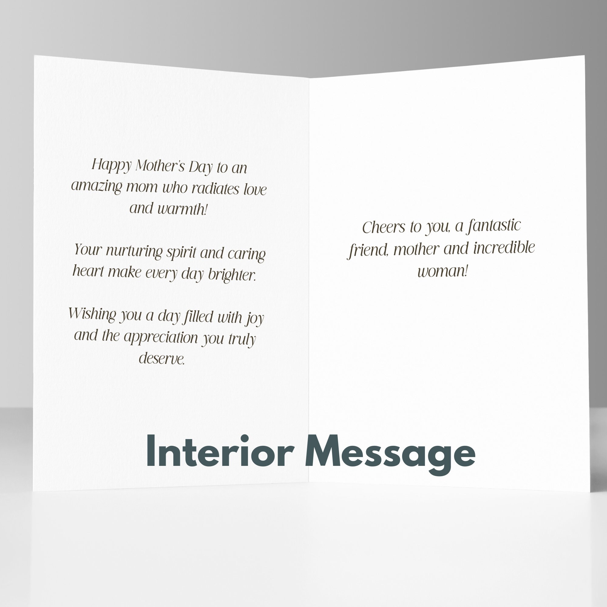 Mother and Baby Animal Mother's Day Cards, Set of 5, Lioness, Red Panda ...