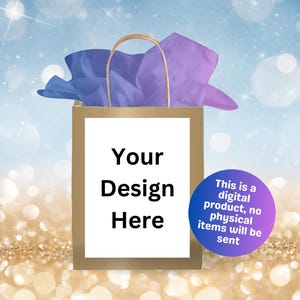 Printable Personalized Gift Bag Label, Custom Goodie Bag Label ...