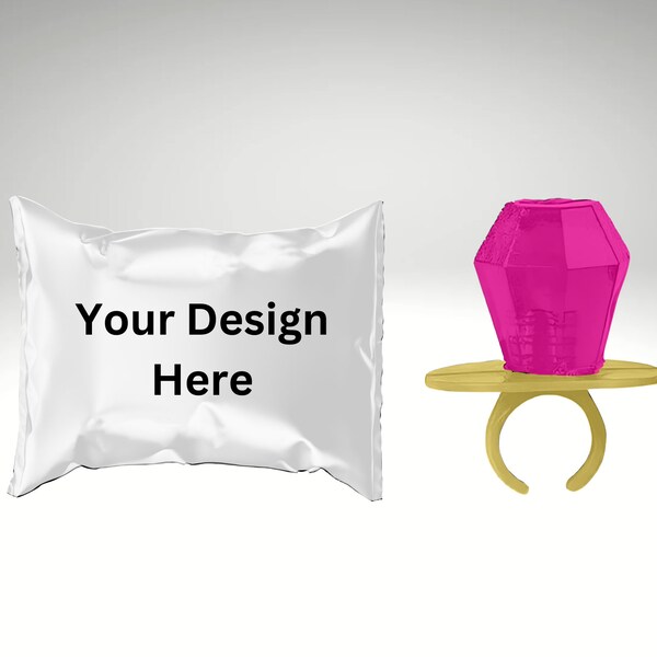 Custom Ring Pop Party Favor - Etsy