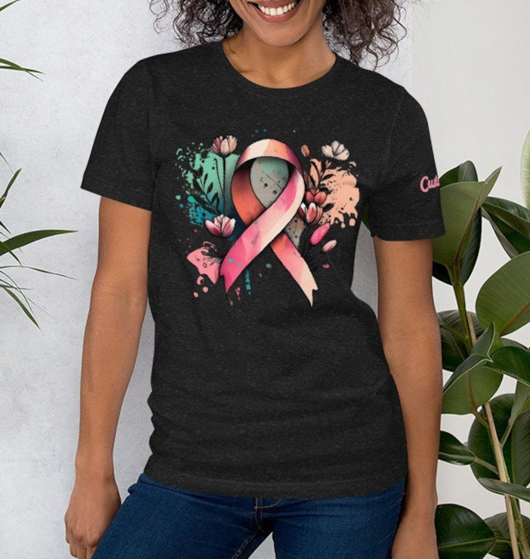 Breast Cancer Awareness Shirt, Custom Cancer Survivor Sweatshirt, Gift ...