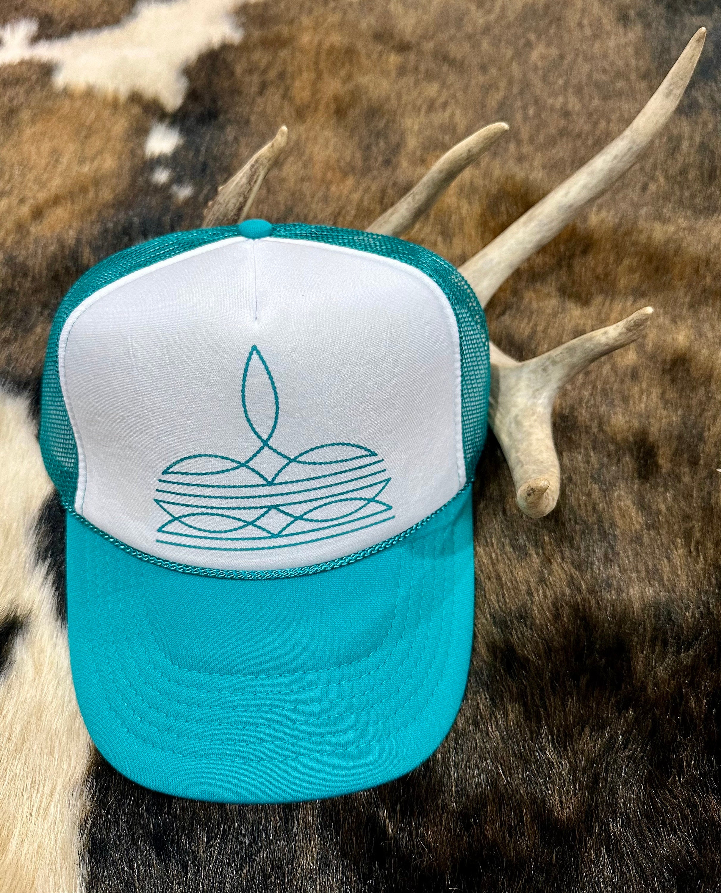 Viral Boot Stitch Trucker Hat - Etsy