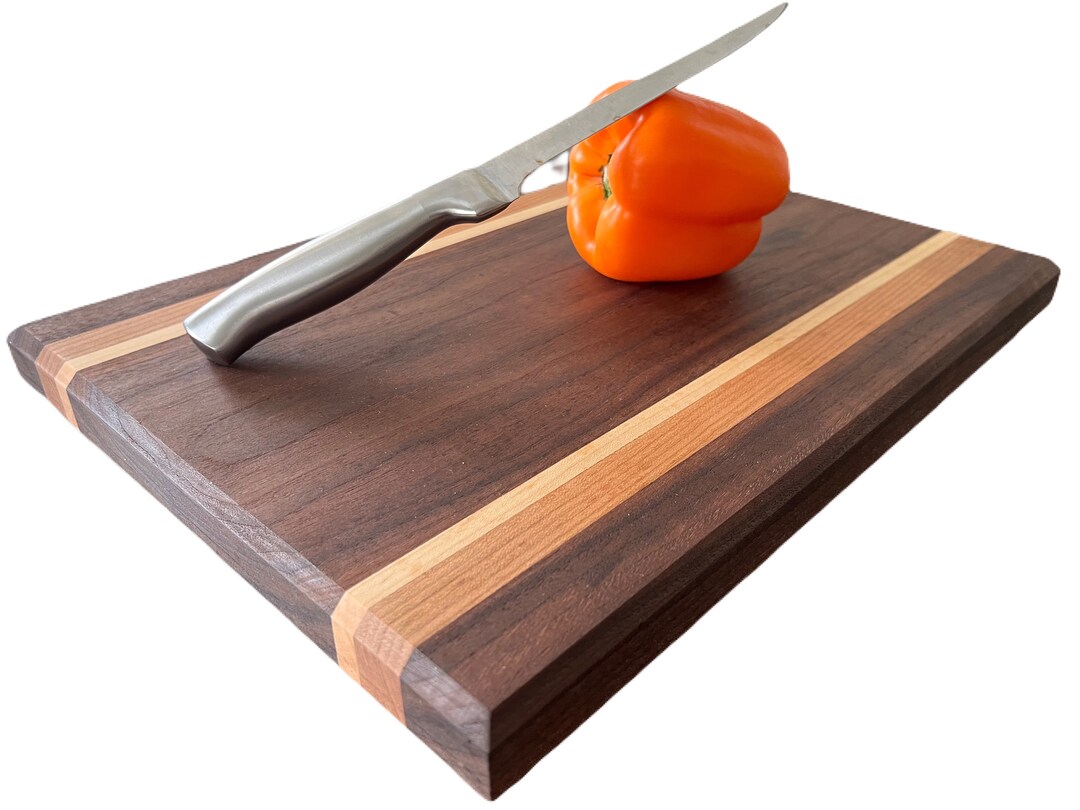Handcrafted and Designed Walnut Wood Handmade Cutting Board/ Large ...