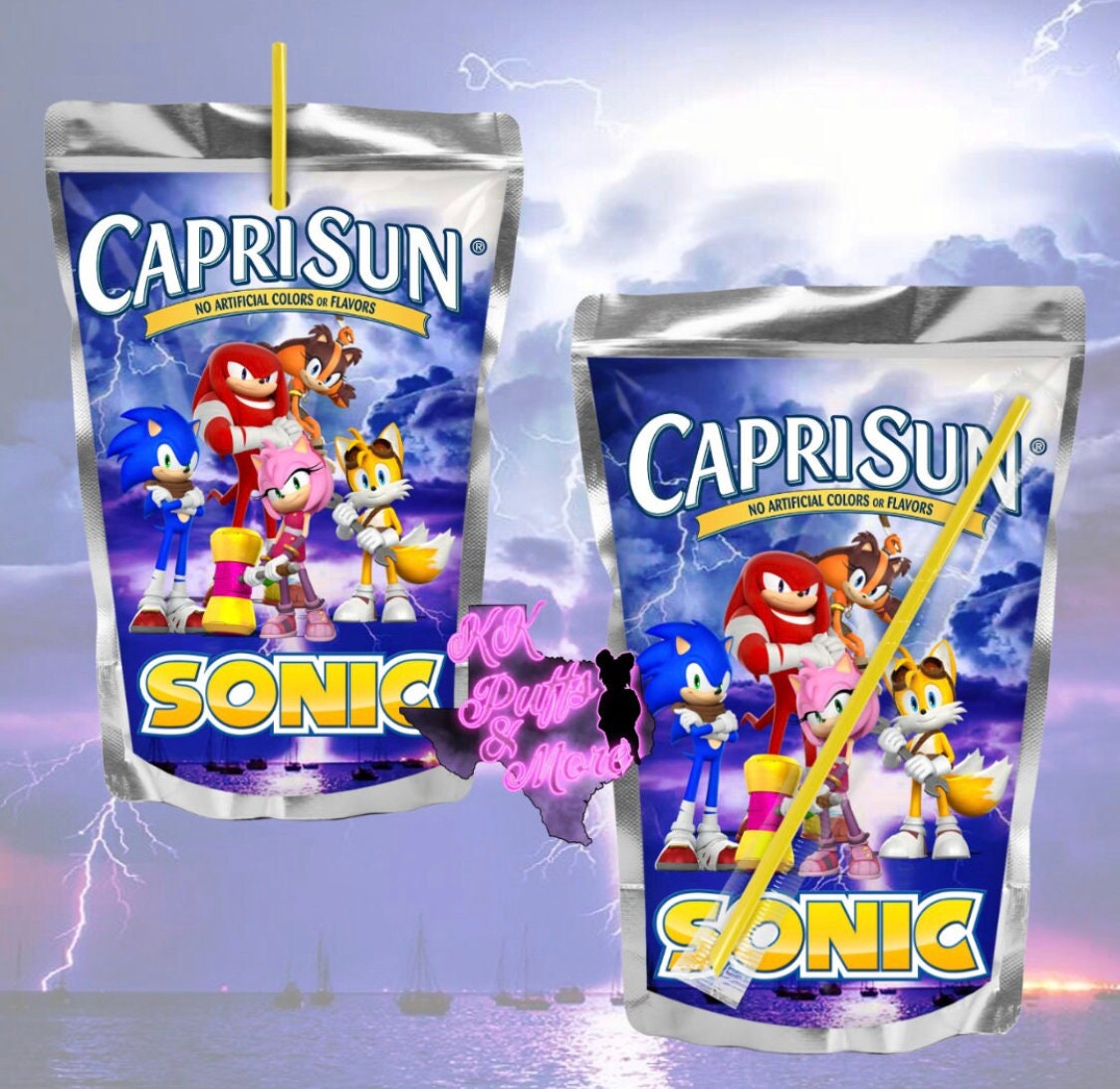 Capril Sun Labels Labels Only Sonic Labels Stick on Yourself Stickers ...