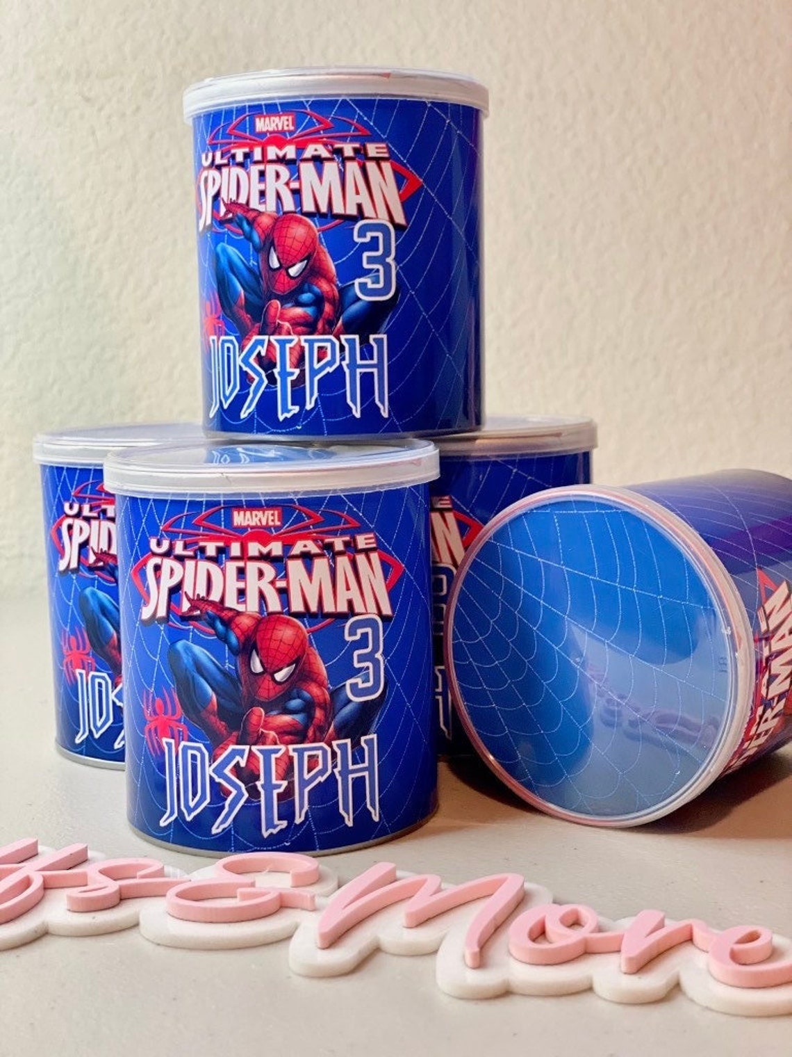 Spider Boy Pringle Template Pringle Wrapper Digital Download Customized ...