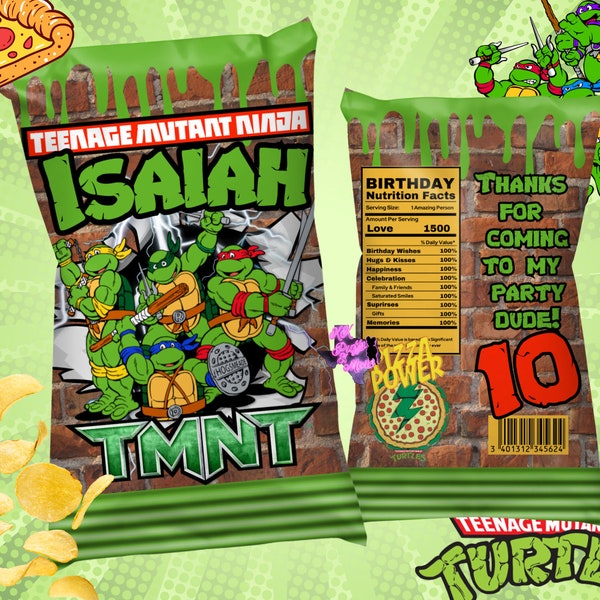 Ninja Turtles Bag - Etsy