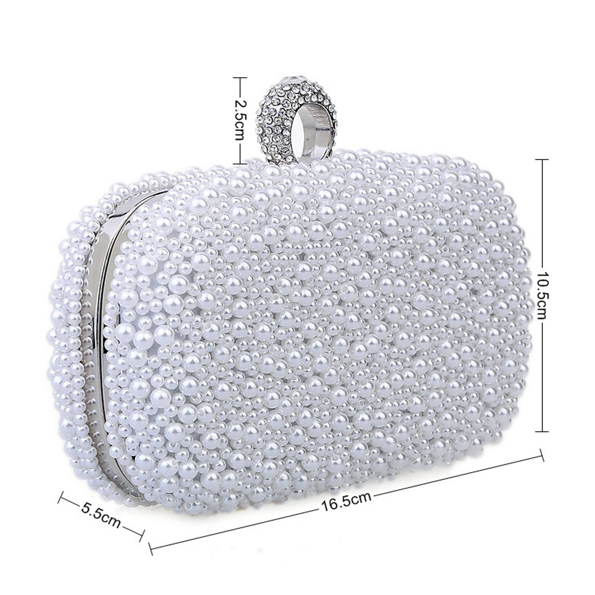 Women Evening Clutch Bags Imitation Pearl Evening Bag Evening Bag ...