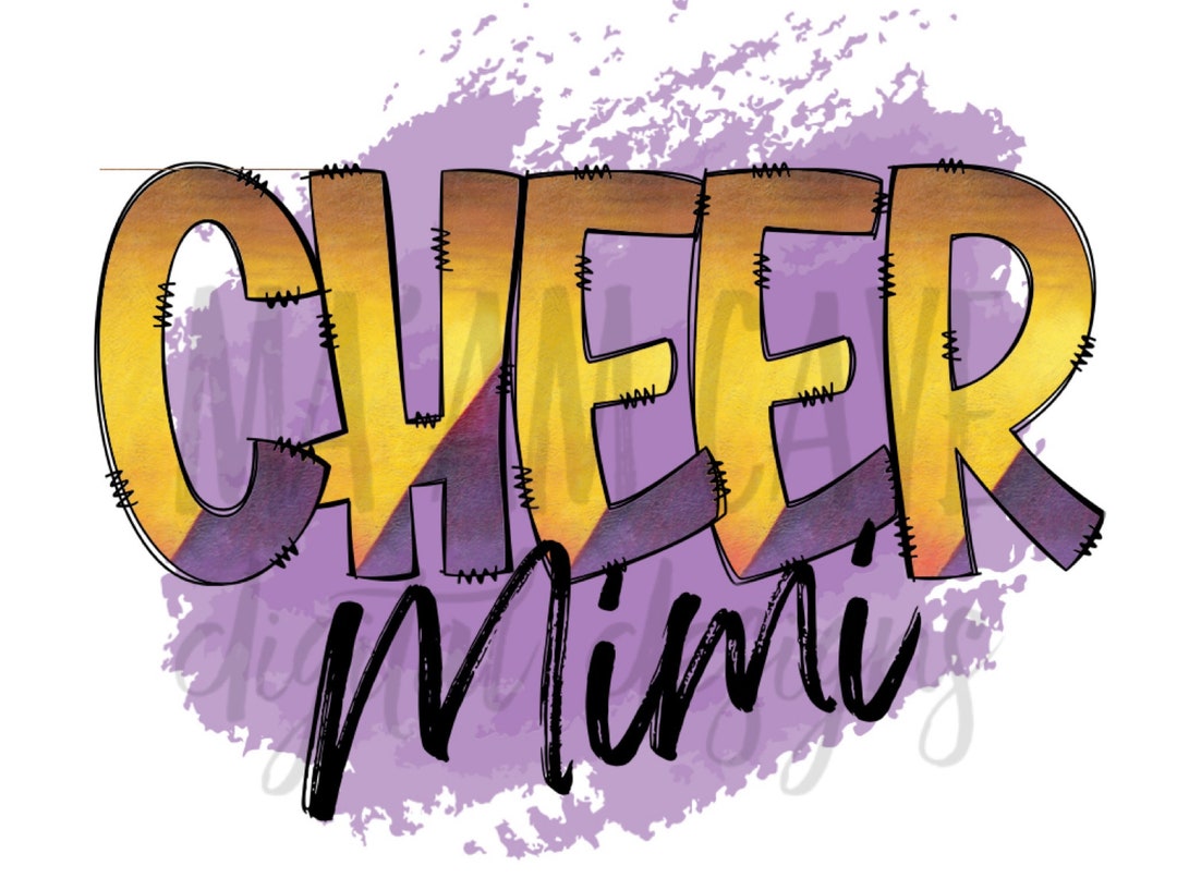 Digital File: Cheer Mimi PNG - Etsy