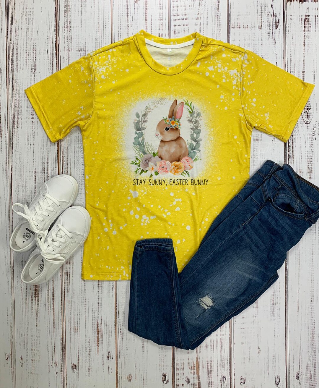 Digital File: Stay Sunny Easter Bunny - Etsy