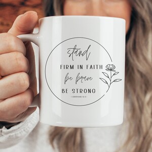 Stand Firm in Faith SVG | Christian SVG | Religious SVG | Bible Verse ...