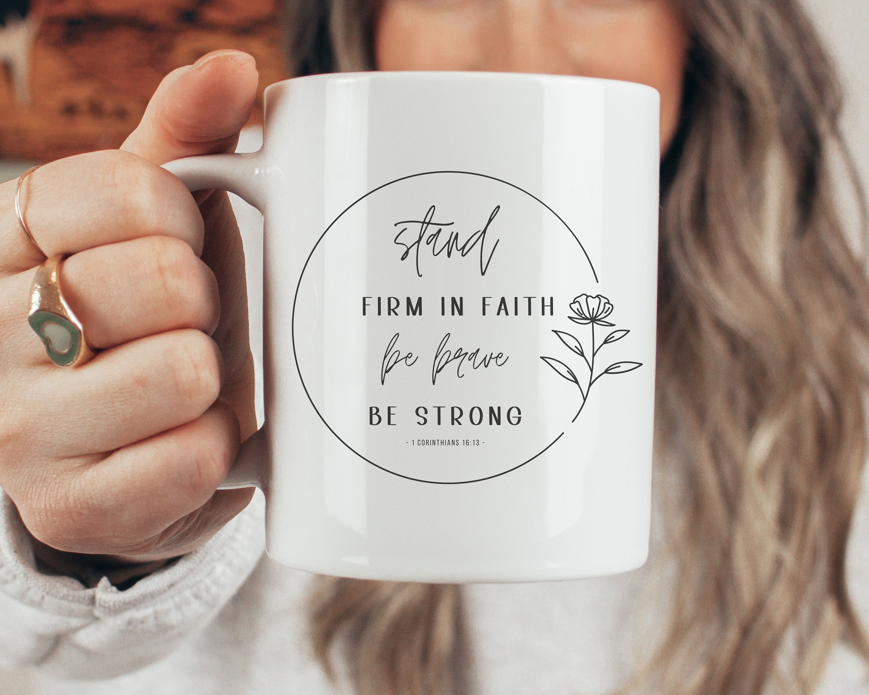 Stand Firm in Faith SVG | Christian SVG | Religious SVG | Bible Verse ...