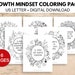Growth Mindset Coloring Pages, Kids Coloring Pages, Positive ...