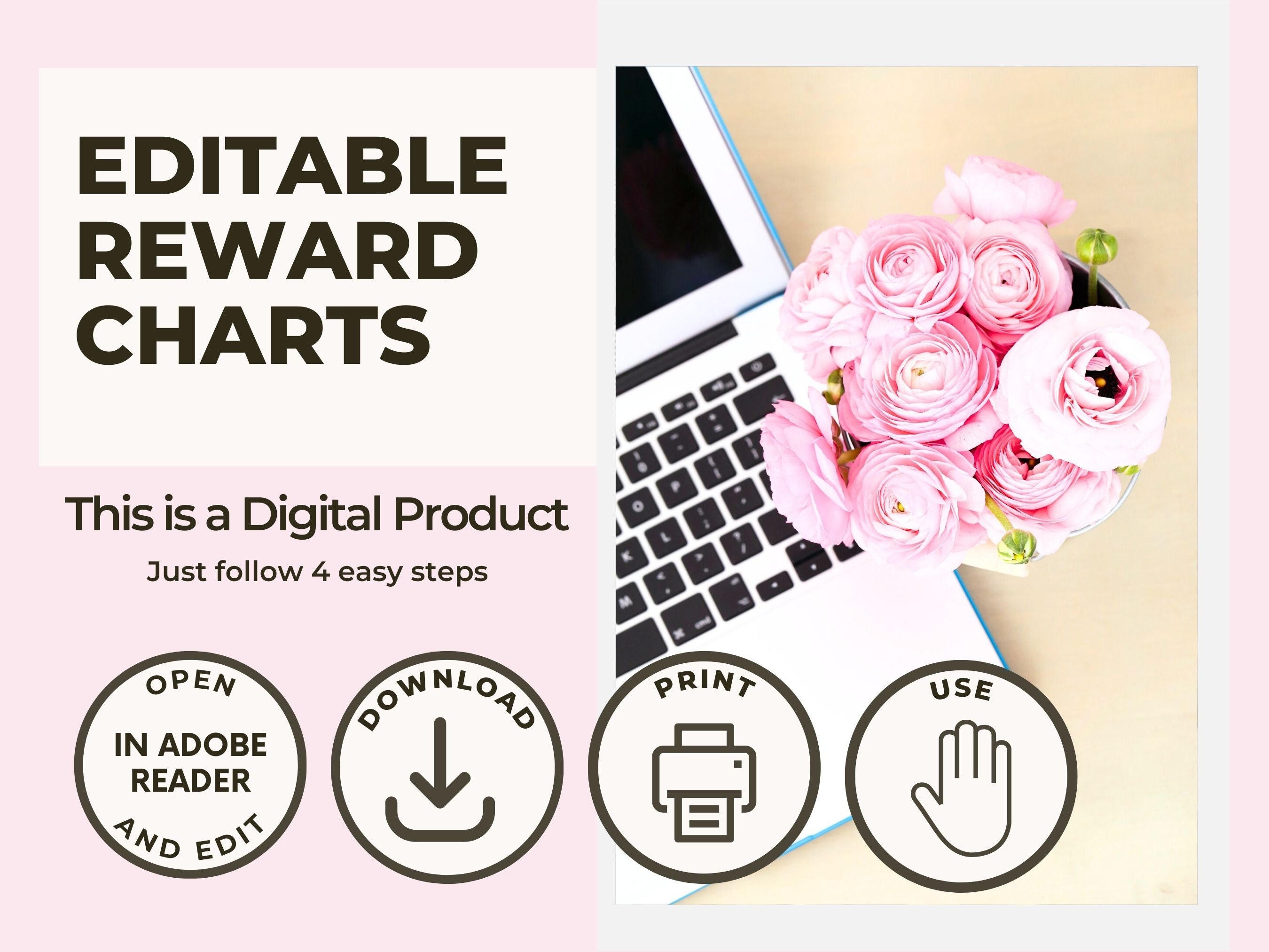 Editable Reward Bucks, Kids Reward Chart, Mom Bucks, Kids Reward Coupon ...