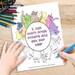 Growth Mindset Coloring Pages, Kids Coloring Pages, Positive ...