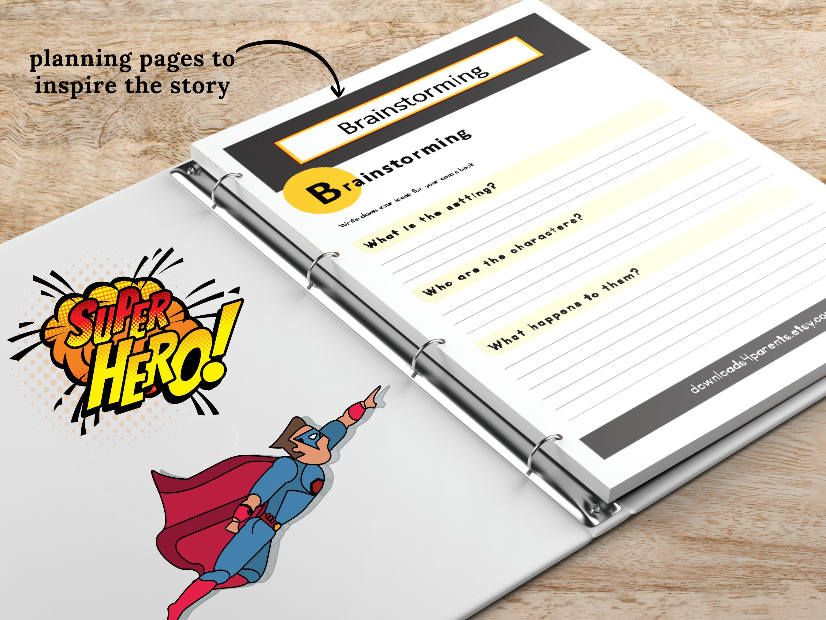 Comic Book Template, Comic Book Kit, Blank Comic Book Template, Comic ...