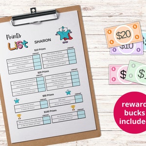 Editable Reward Chart Bundle for Kids | Fun Chore Chart Designs | Daily ...