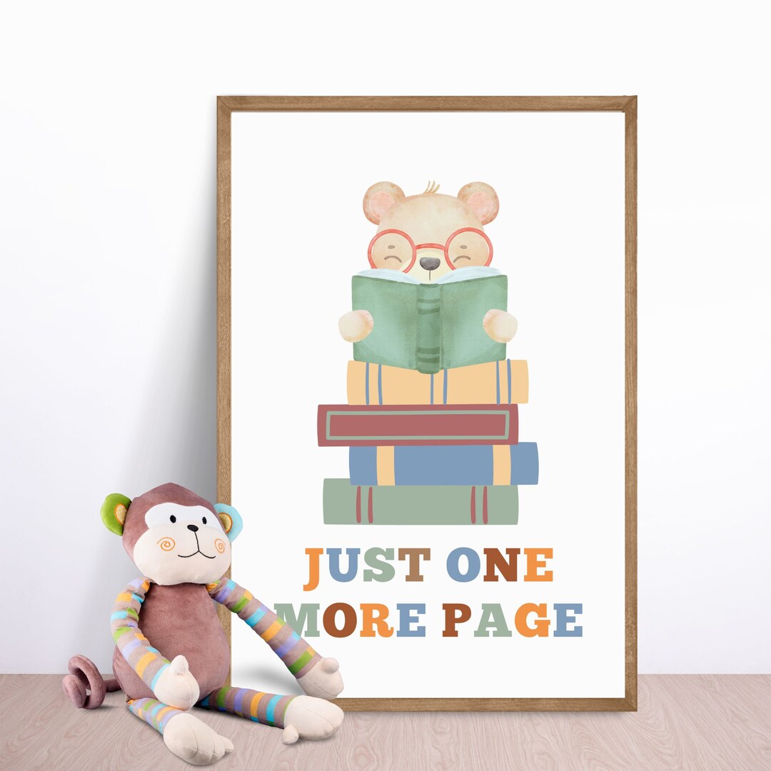 Reading Posters, Reading Nook Décor, Reading Nook Print, Reading Corner ...