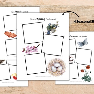 Printable Nature Journal for Kids, Nature Study Journal, Homeschool ...
