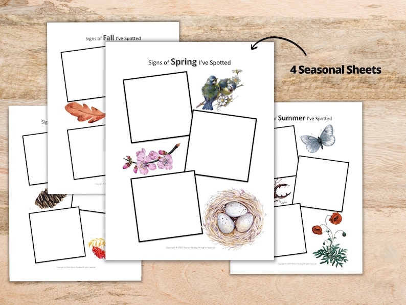 Printable Nature Journal for Kids, Nature Study Journal, Homeschool ...