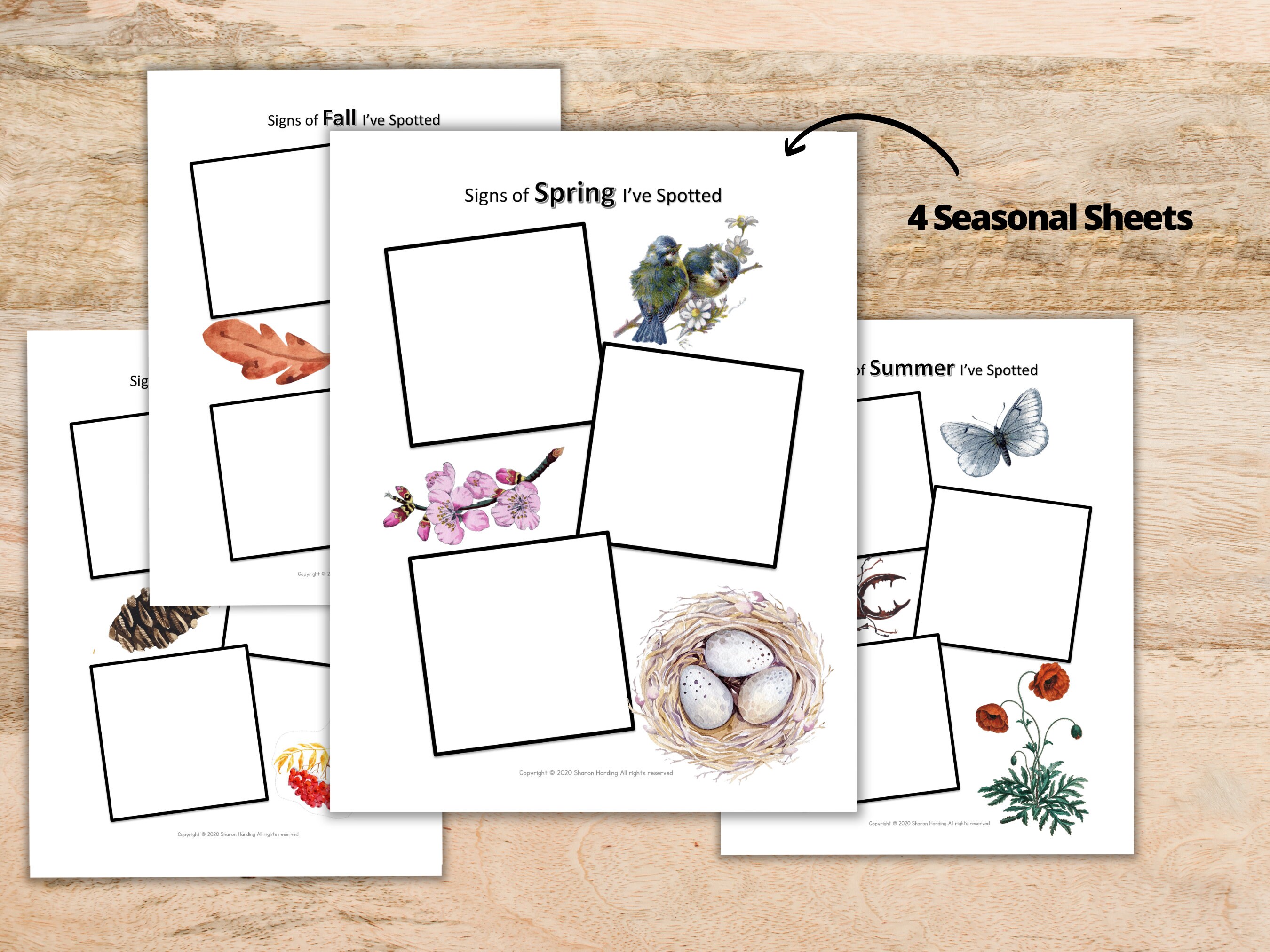 Printable Nature Journal for Kids, Nature Study Journal, Homeschool ...